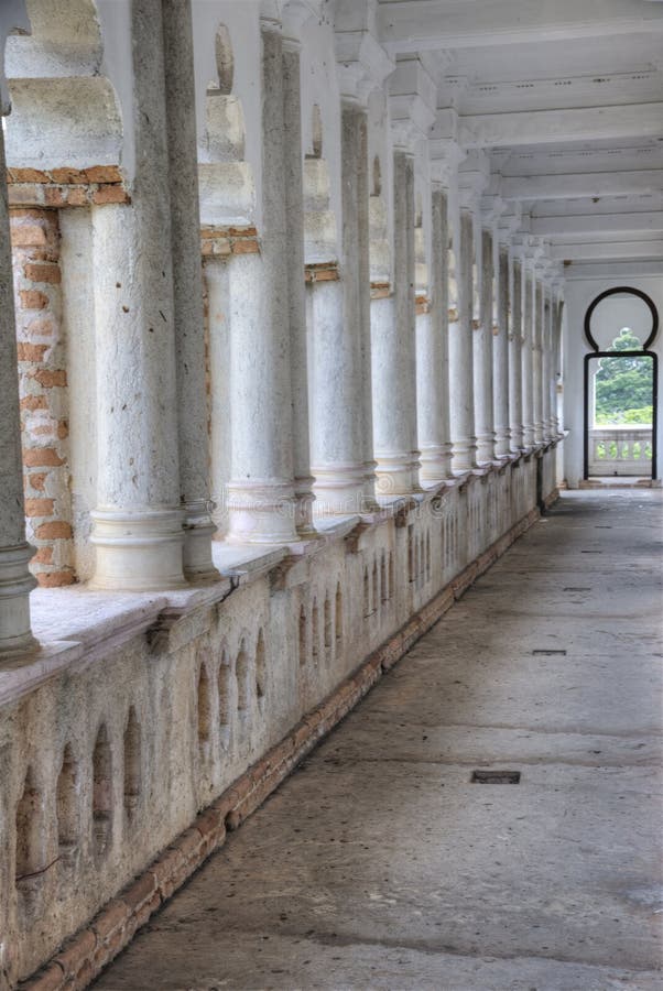 Indoor Scene of the Architectural Structure of the Deserted Colonial ...