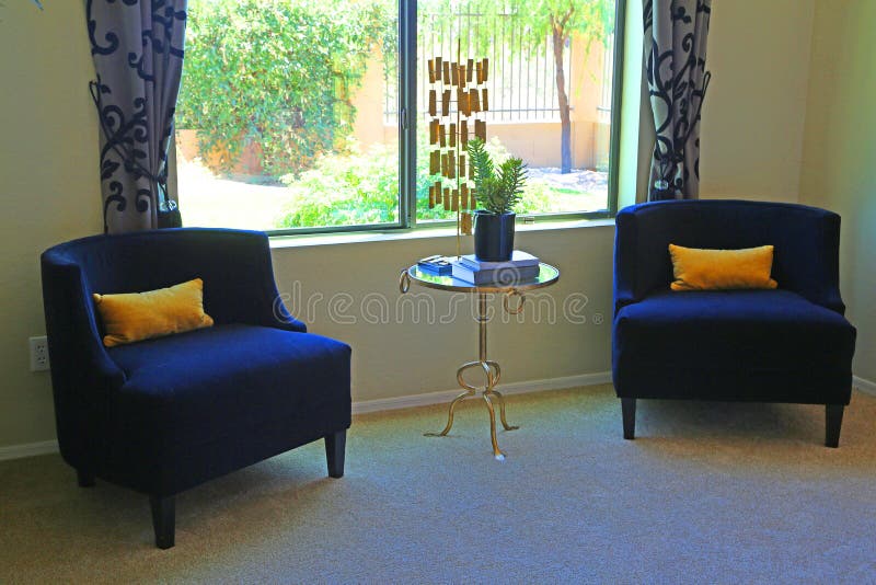 Indoor seating area stock image. Image of area, chair - 53930149