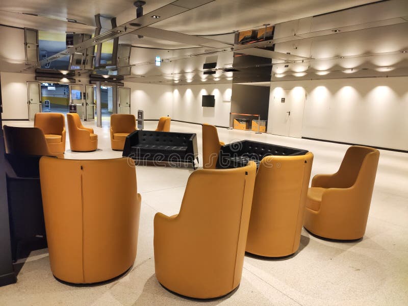 An Indoor Sitting-rest Area Stock Photo - Image of floor, restaurant ...