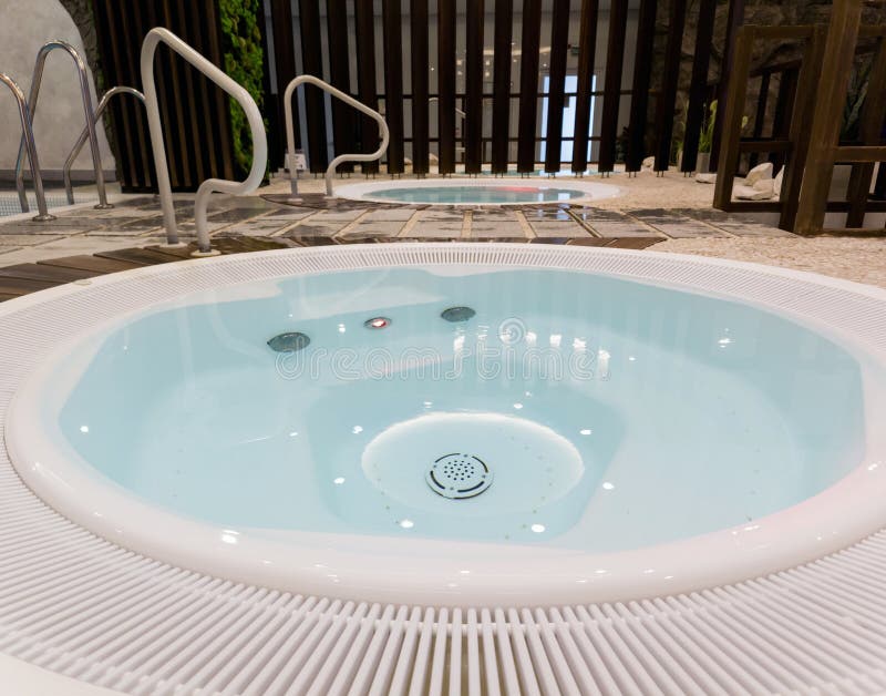 Indoor swimming pool stock image. Image of private, shape - 361159161