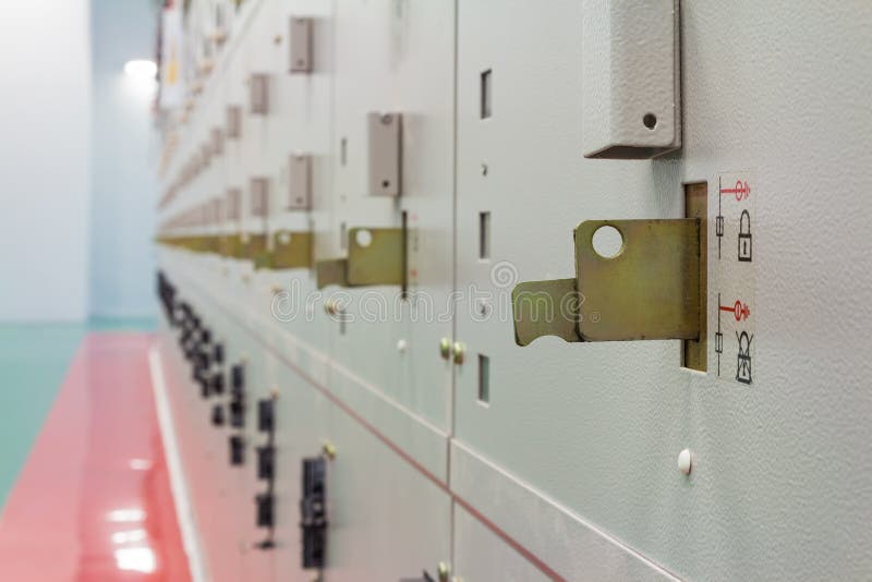Indoor switchgear stock image. Image of gear, electric - 39829735