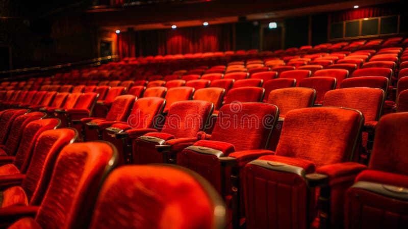 Indoor theme with colors stock image. Image of auditorium - 339763649
