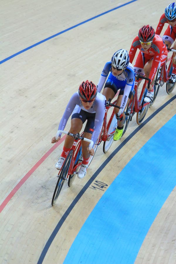 Indoor track cycling editorial stock photo. Image of pedal - 92799323