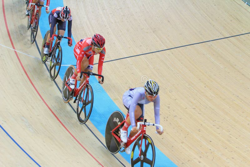 Indoor track cycling editorial photography. Image of indoor - 92799502