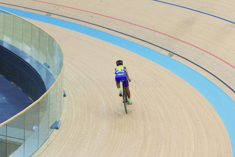 Indoor track cycling editorial image. Image of bicycle - 92799635