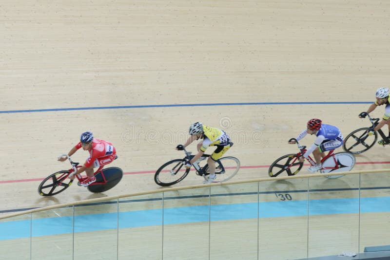 Indoor track cycling editorial photography. Image of colorful - 92800757