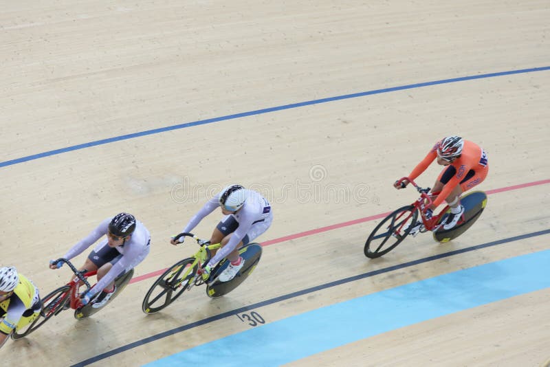 Indoor track cycling editorial stock image. Image of colorful - 92800759