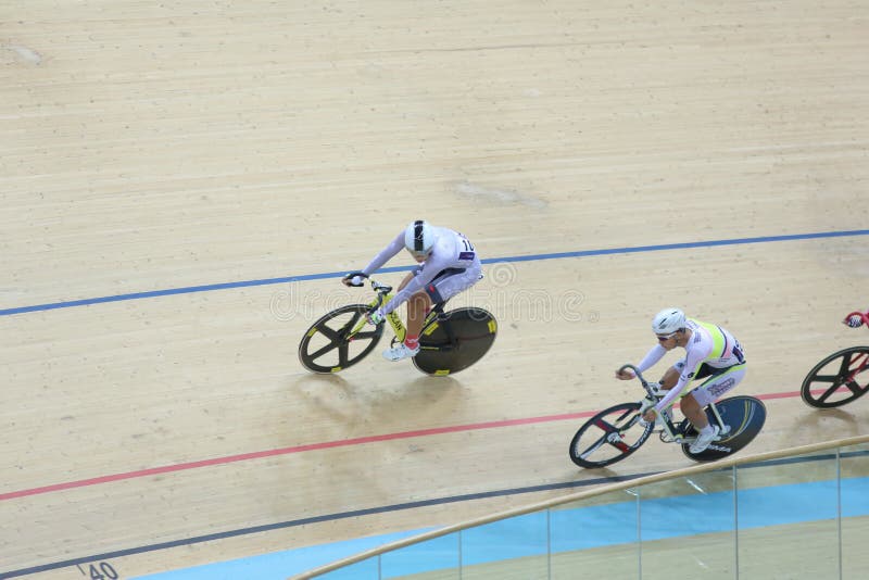 Indoor track cycling editorial image. Image of speed - 92800770