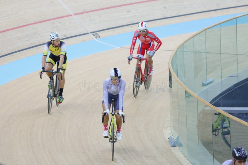 Indoor track cycling editorial photography. Image of professional ...