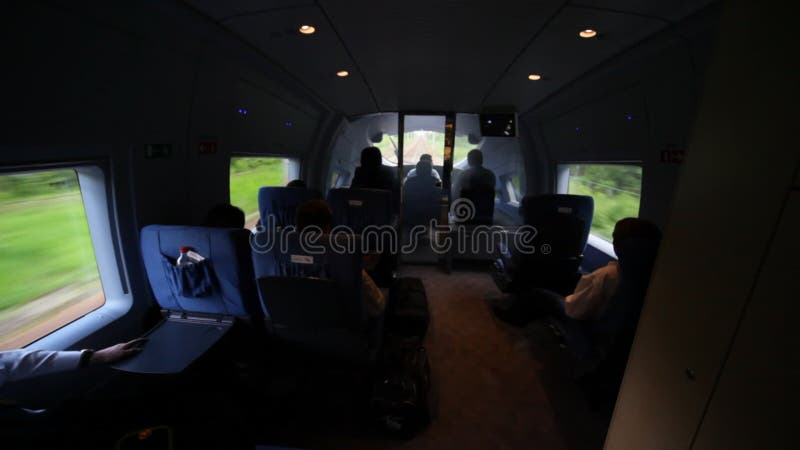 Indoor Train Drivers Cabin during Movement by Stock Video - Video of ...