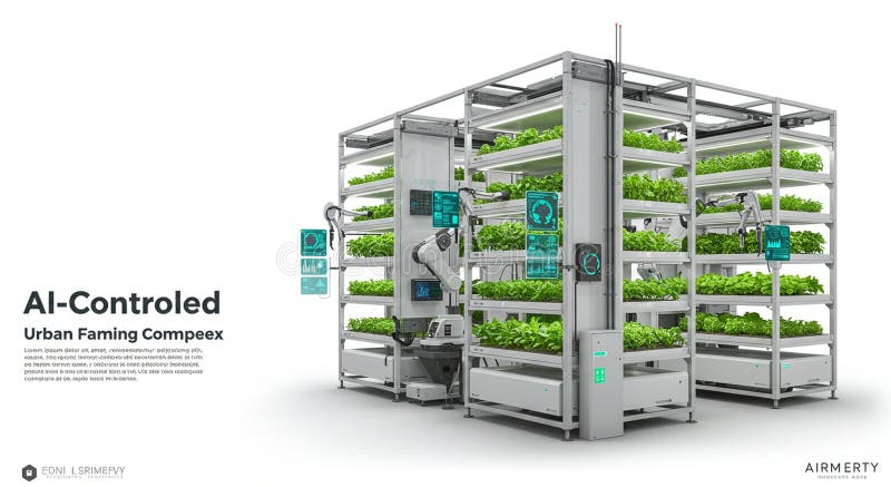 Indoor Vertical Farming System Stock Illustrations – 2,512 Indoor ...