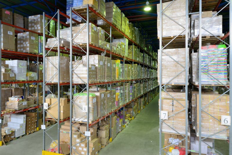 Food Distribution Warehouse Editorial Photography - Image of business ...
