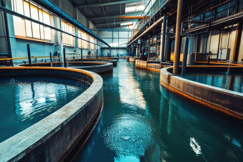 Indoor Water Storage Room stock illustration. Illustration of feature ...