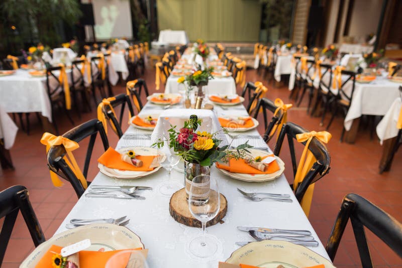 Indoor wedding scene stock photo. Image of celebration - 63448290