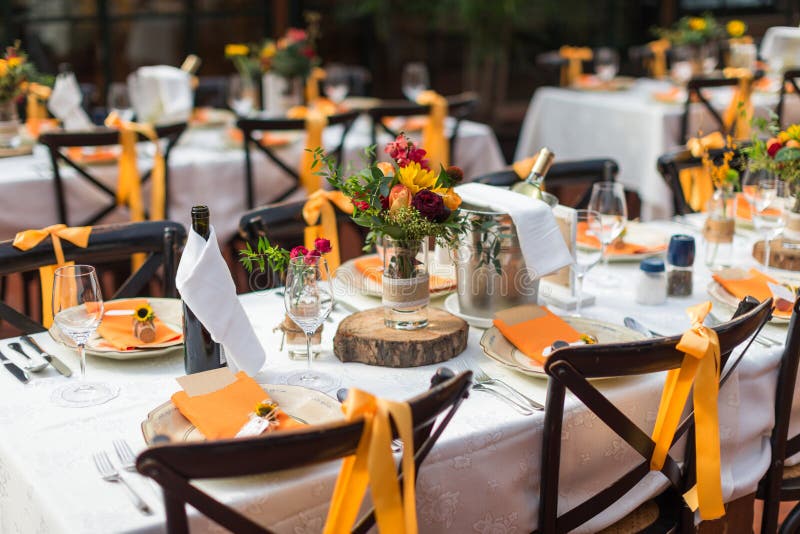 Indoor wedding scene stock photo. Image of dining, gathering - 63448452