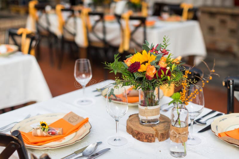 Indoor wedding scene stock image. Image of entrance, beautiful - 63448493