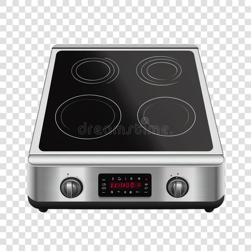 Induction stove stock image. Illustration of handle - 341483277