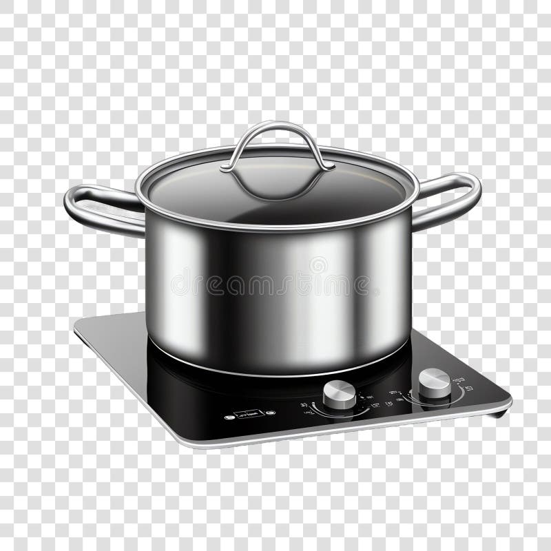 Induction stove stock photo. Illustration of metal, liquidity - 341483310