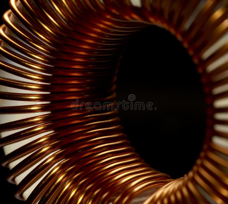 Inductor detail stock photo. Image of circuit, electronic - 36767544