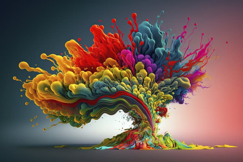 Nature through Various Styles of Tree Art! from Color Art To Digital ...