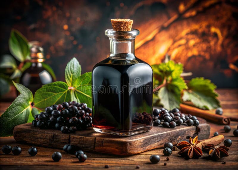 Ebony Alchemy Elixir a Deep Dive into Luxurious Black Perfumes Stock ...