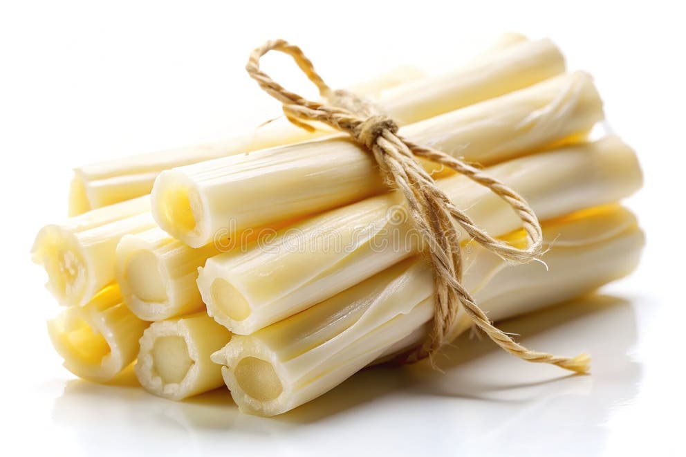 A CloseUp Look at Delicious and Nutritious String Cheese Perfect Healthy Snack Photography Stock ...