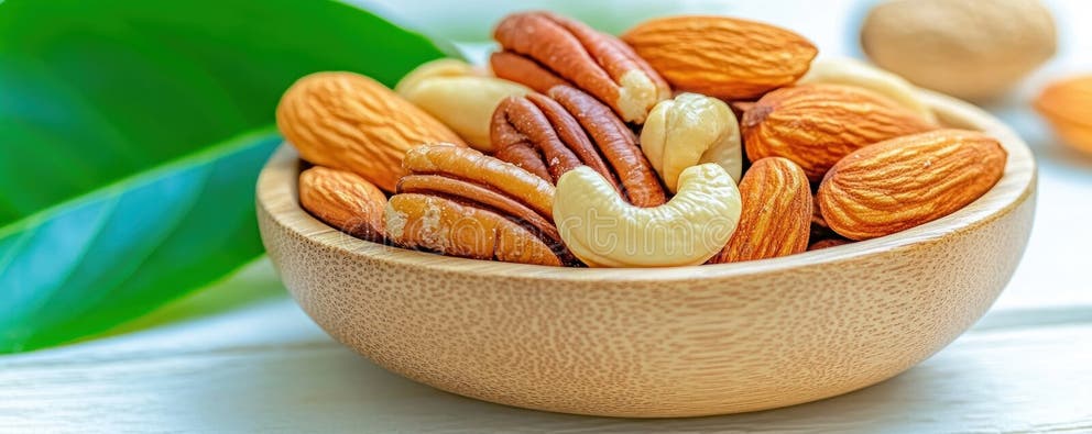 Indulge in this Delightful Image Showcasing Assorted Cooked Nuts ...