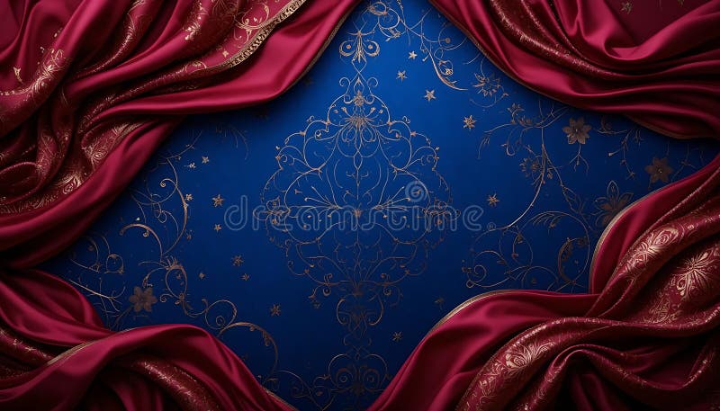 Luxurious Opulent Abstract Texture: Rich Fabrics and Elegant Patterns ...