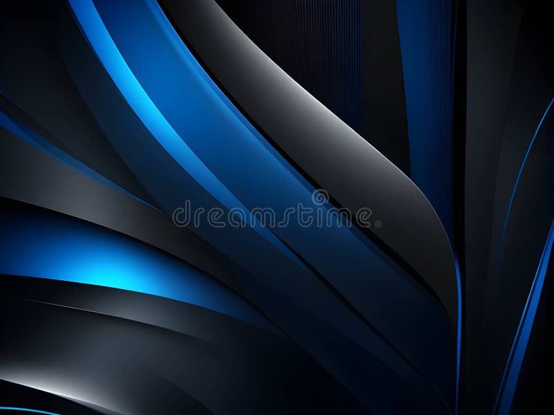 Infinite Elegance: Timeless Black & Blue Background for a Stunning ...