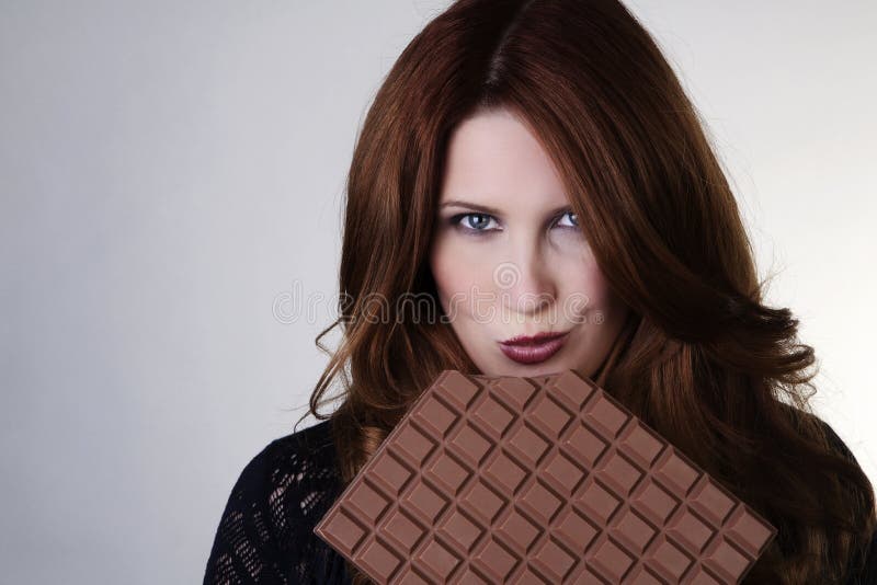 Indulge yourself stock photo. Image of happy, pretty - 22460768