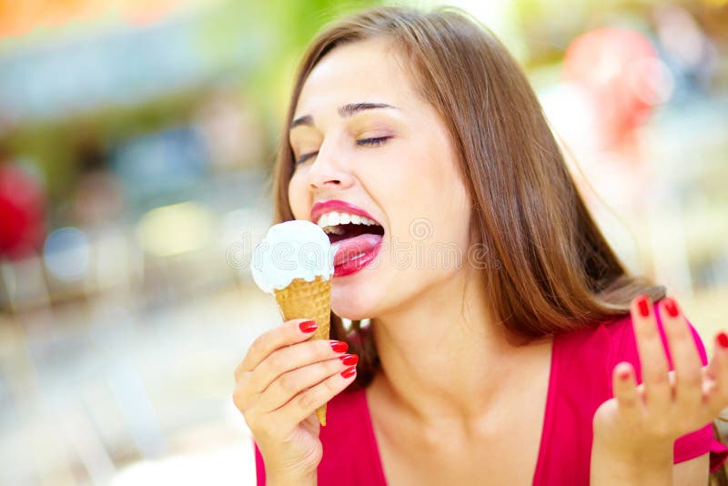 Indulgence stock photo. Image of dessert, outdoor, cute - 28376986