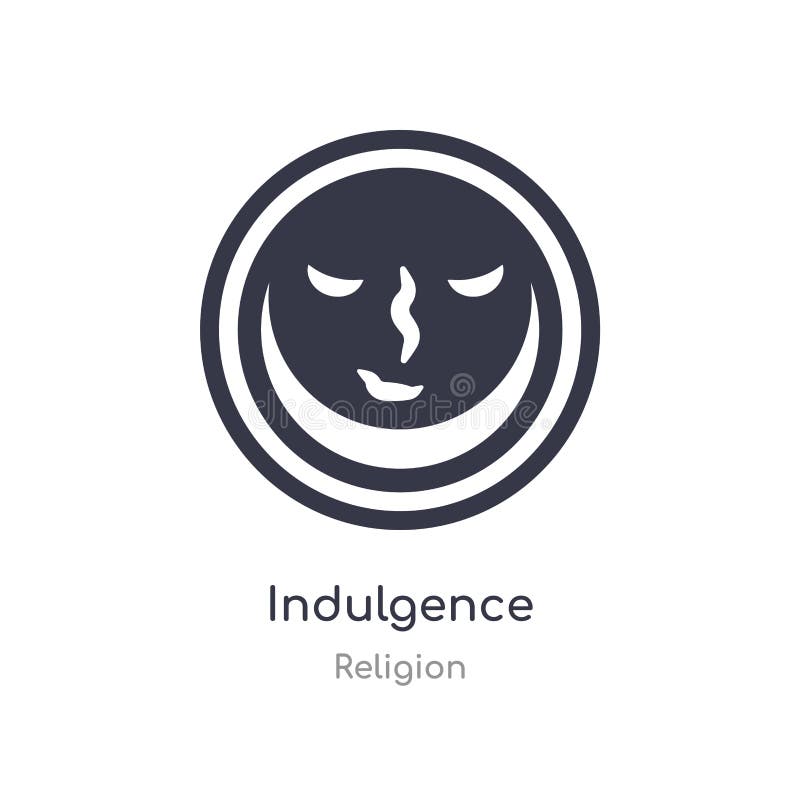 Indulgence Icon. Trendy Modern Flat Linear Vector Indulgence Icon on ...