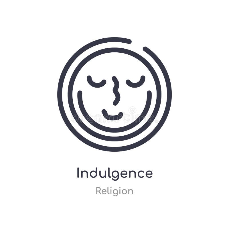 Indulgence Icon. Trendy Flat Vector Indulgence Icon on White Background ...