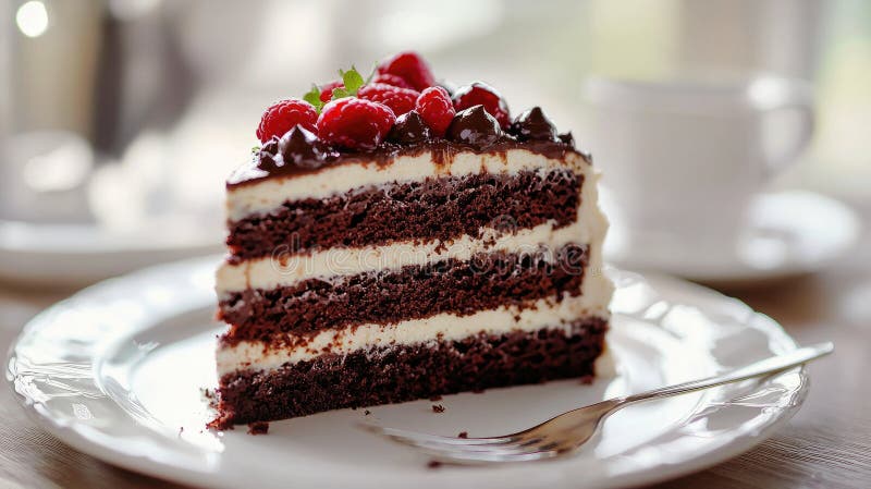 Indulgent Chocolate Layered Cake Stock Illustrations – 4,625 Indulgent ...