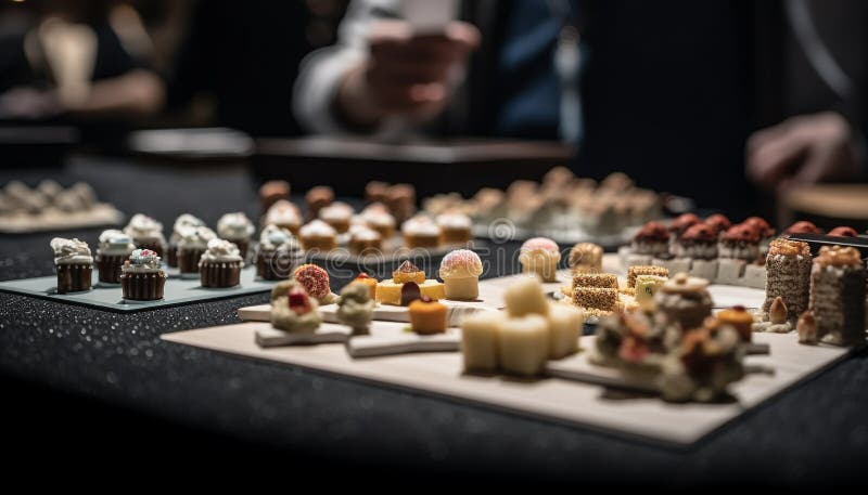 Indulgent Gourmet Buffet with Sweet Variations and Chocolate ...