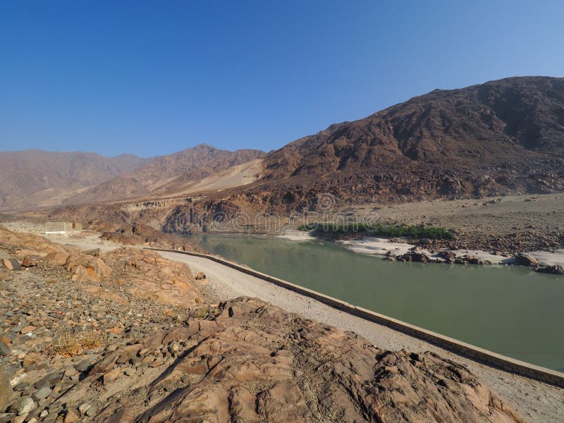 Indus River in Northern Pakistan Stock Image - Image of indus, tourism ...