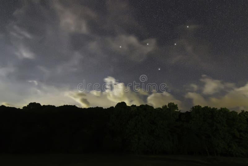 Indus Star Constellation, Indian Constellation Stock Image - Image of ...