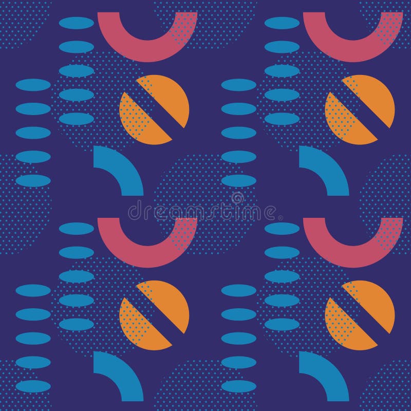 Industrial Abstract Seamless Pattern Stock Vector - Illustration of ...