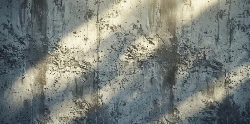Industrial Aesthetics. Rugged and Textured Concrete Wall Stock Photo ...