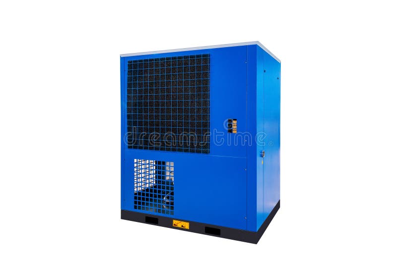 Industrial Air Compressor, Generating Compressed Air for Manufacturing ...