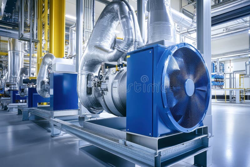 Industrial Air Conditioning Unit with Advanced Fan Technology Enhances ...