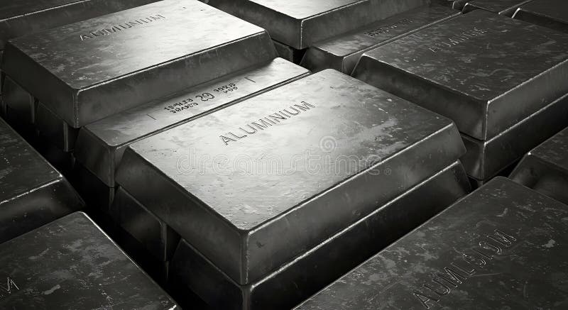 Industrial Aluminum Ingots Stock Illustrations – 82 Industrial Aluminum ...