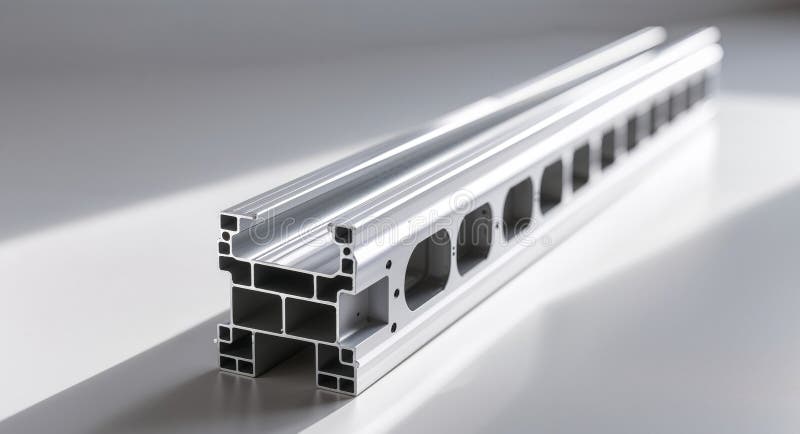 Industrial Aluminum Profile with Hollow Sections for Structural ...