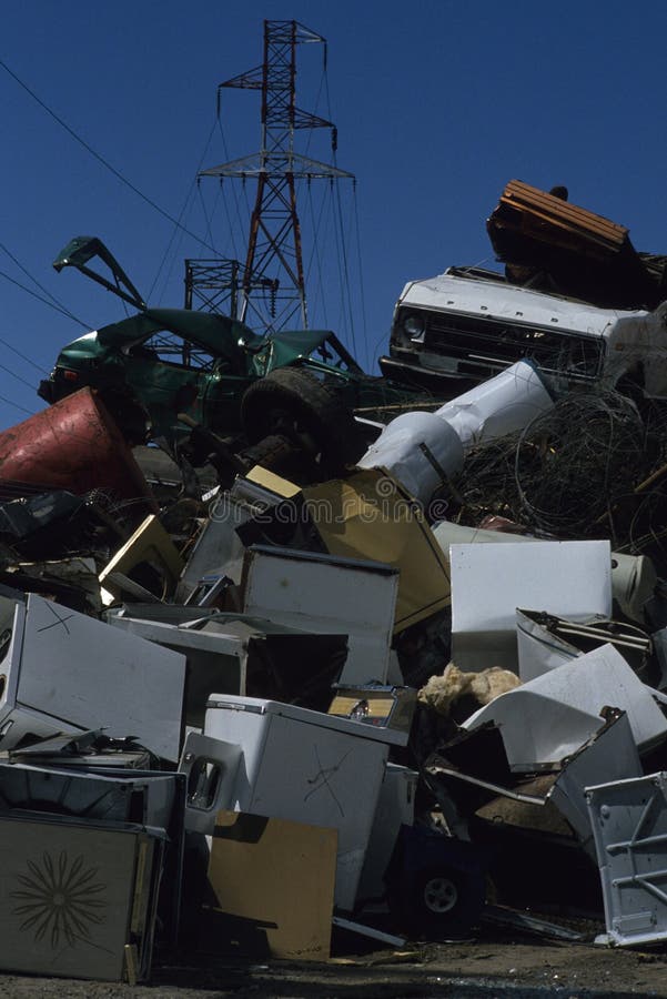 Industrial Appliance dump stock photo. Image of dump, environmental ...