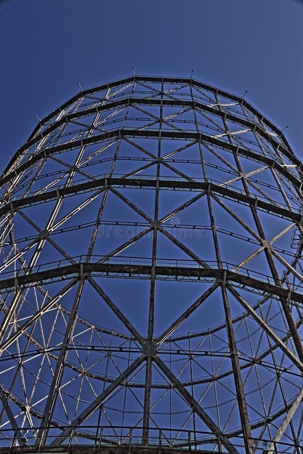 Industrial Archeology in Rome, Ostiense District Editorial Photo ...