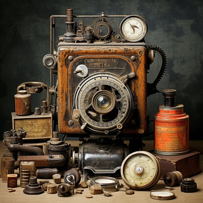 Industrial Artifacts: Capturing the Magic of Vintage Tech and Antiques ...
