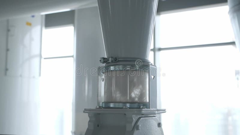 Industrial Automated Flour Mill in Production Stock Video - Video of ...