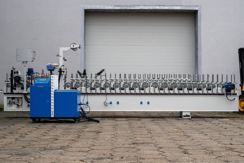 Industrial Automation Assembly with Parallel Rotary Units and Control ...