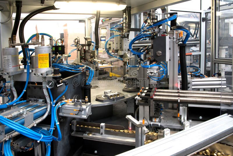 Industrial automation stock photo. Image of machine, automatisation ...