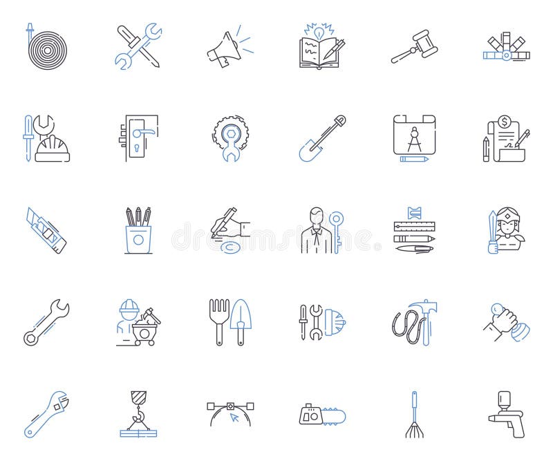 Industrial Automation Line Icons Collection. Robotics, PLC, Sensors ... Industrial Automation Line Icons Collection. Robotics, PLC, Sensors ...